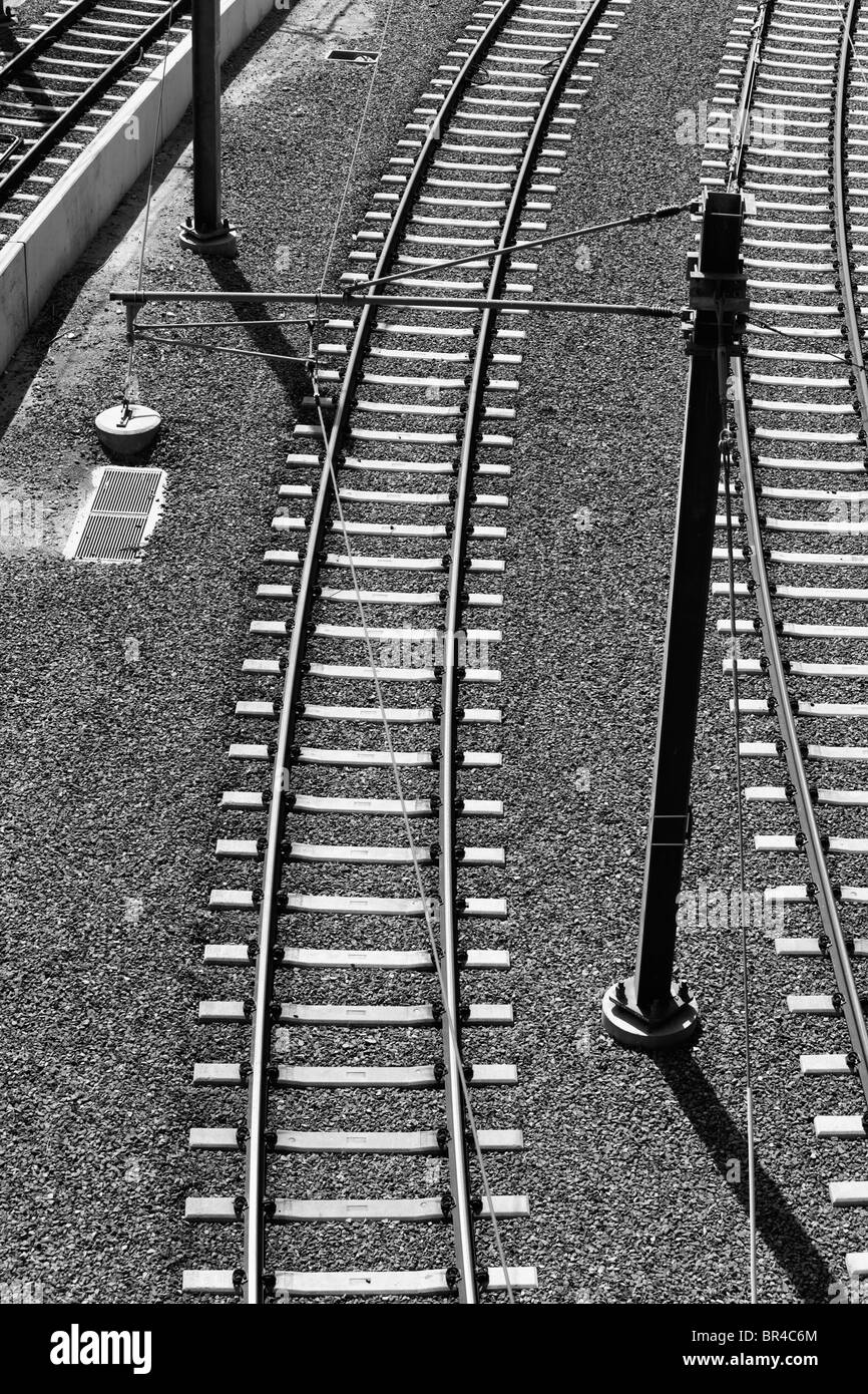 Tran tracks hi-res stock photography and images - Alamy