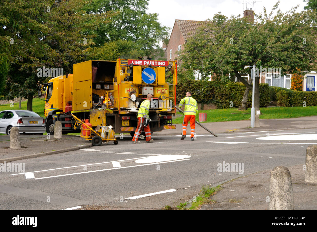 Roadworks Uk High Resolution Stock Photography and Images - Alamy