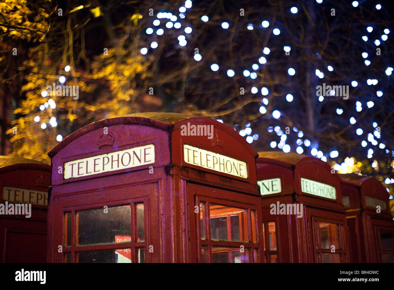 Old traditional telephone boxes hi-res stock photography and images - Alamy