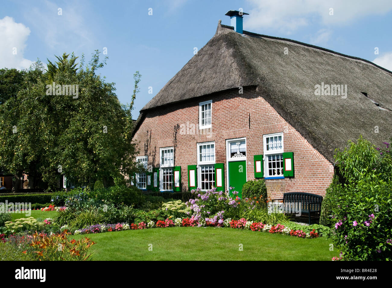 Staphorst Overijssel Netherlands Farmers Village Calvinist church ...