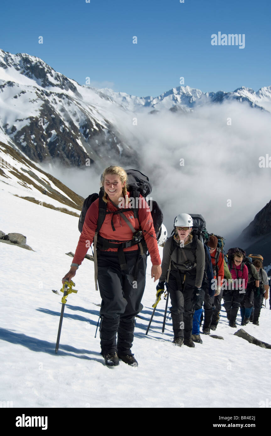 New Zealand South Island Arrowsmith Range. New Zealand South Island ...