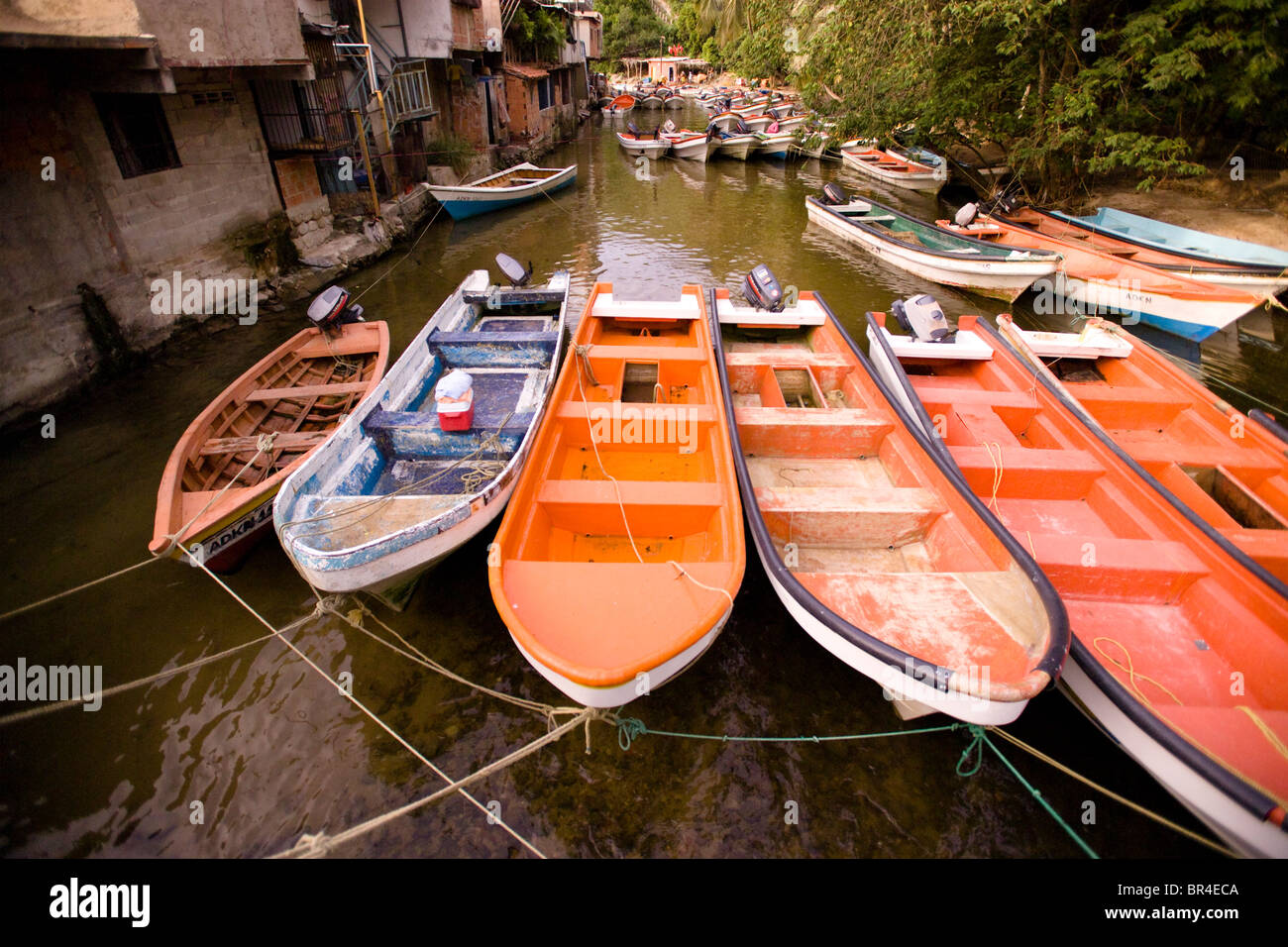Choroni boats hi-res stock photography and images - Alamy