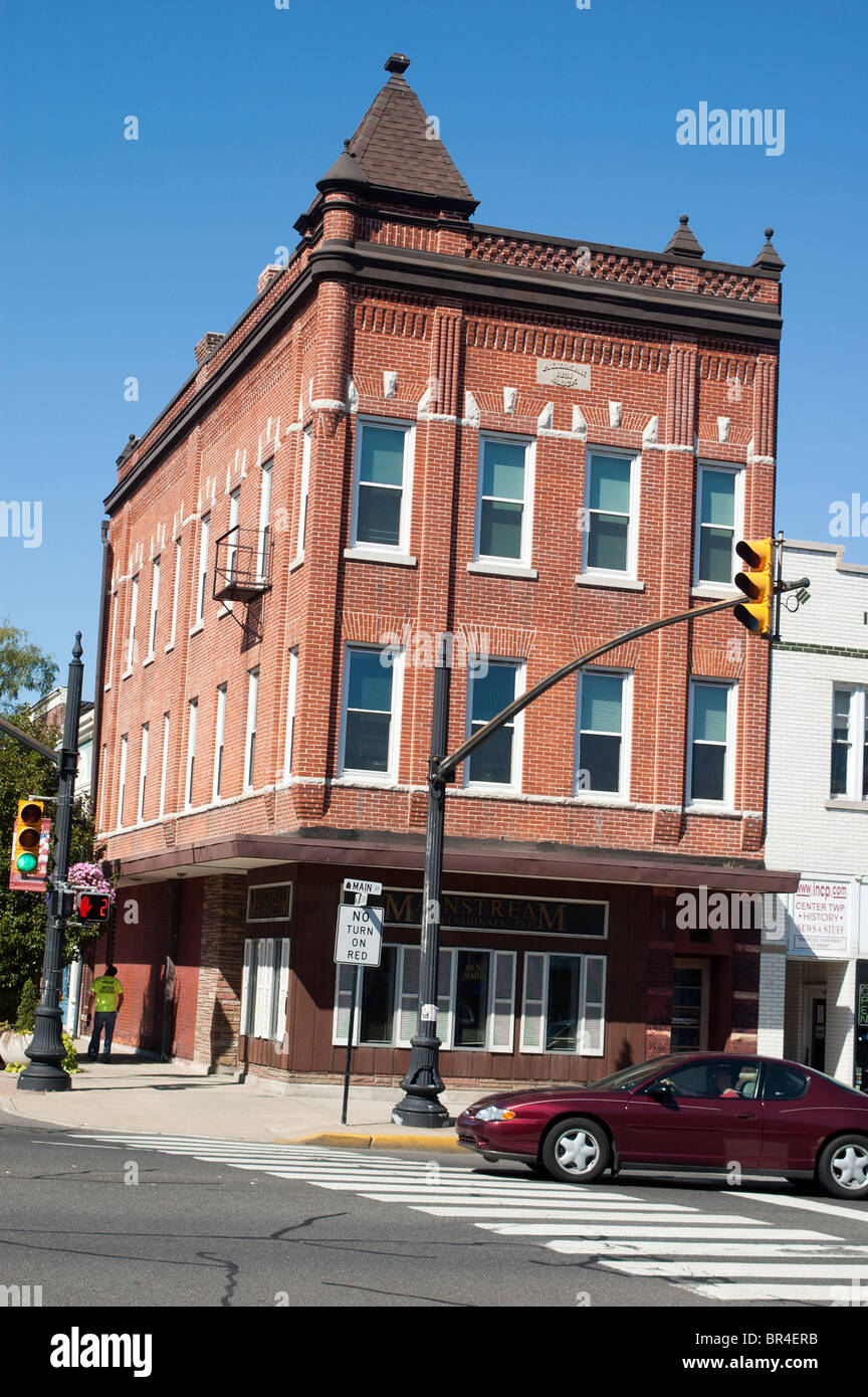 Corner house Crown Point, Indiana, USA Stock Photo - Alamy