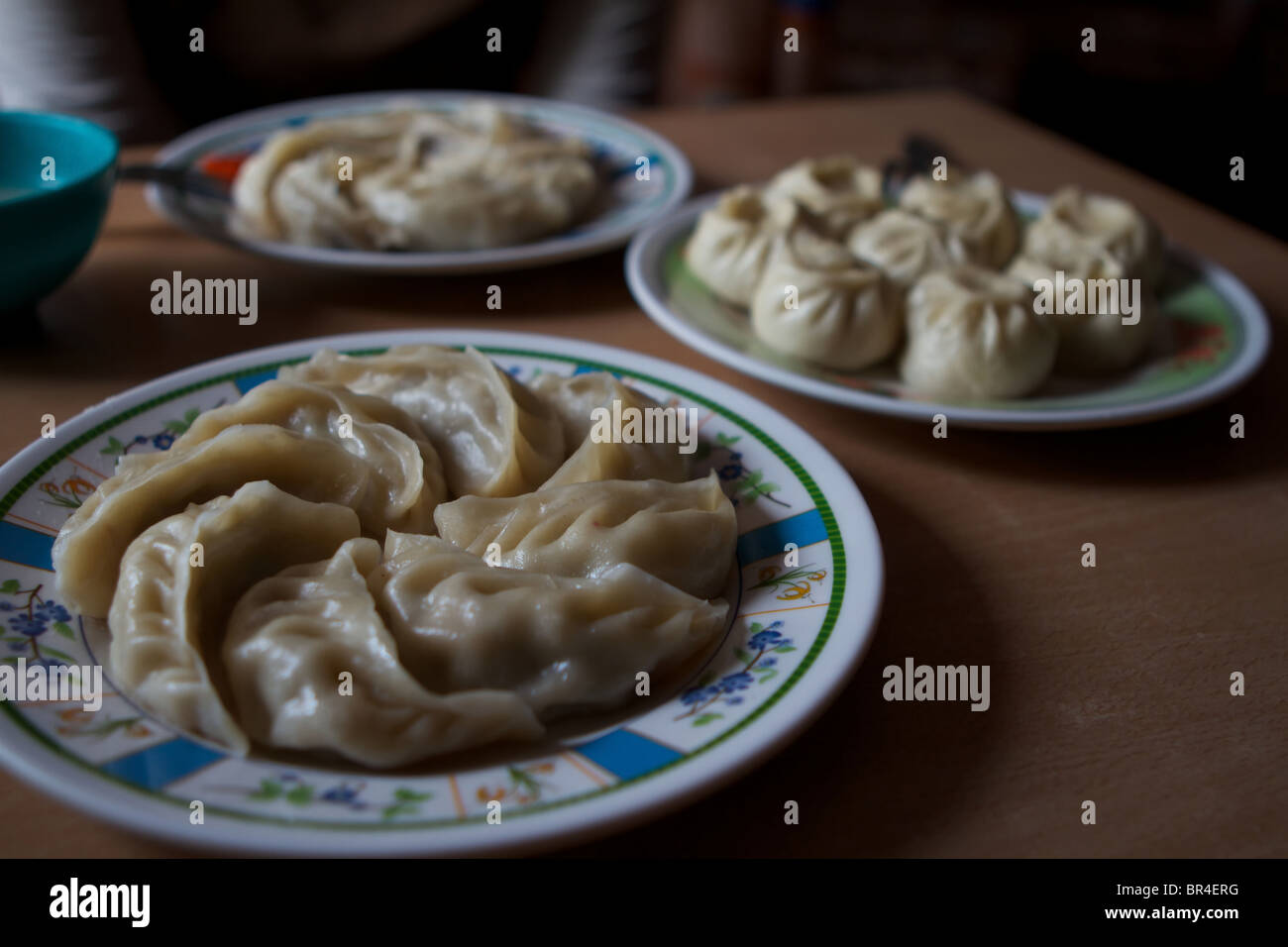 Sikkim momos in plate hi-res stock photography and images - Alamy