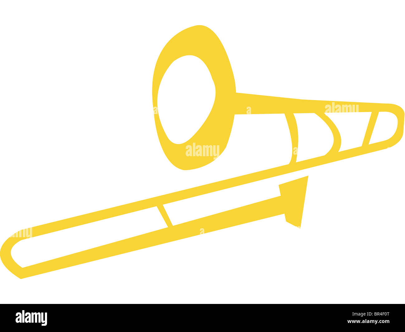 Trombones vector vectors hi-res stock photography and images - Alamy