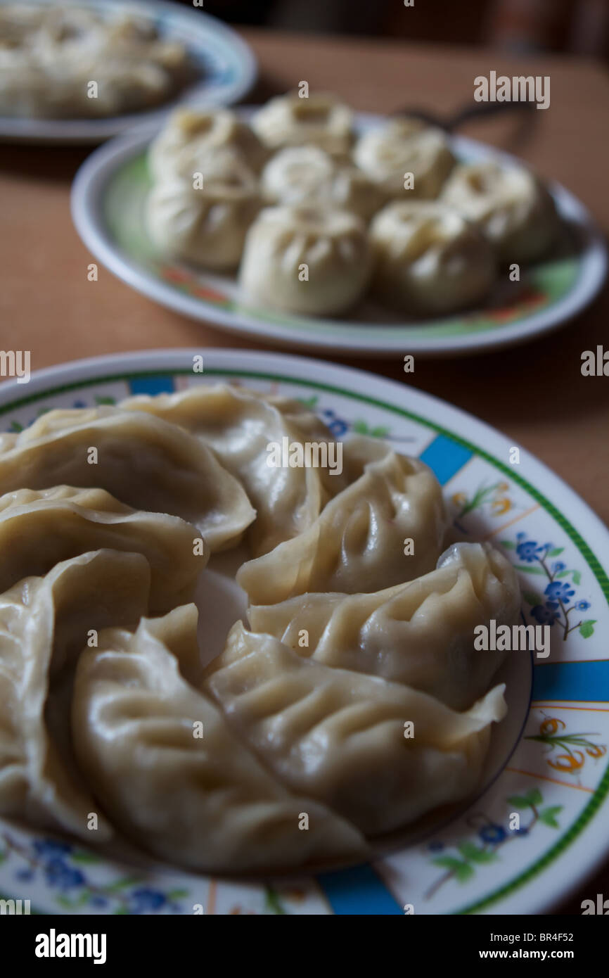 sikkim momos in a plate Stock Photo - Alamy