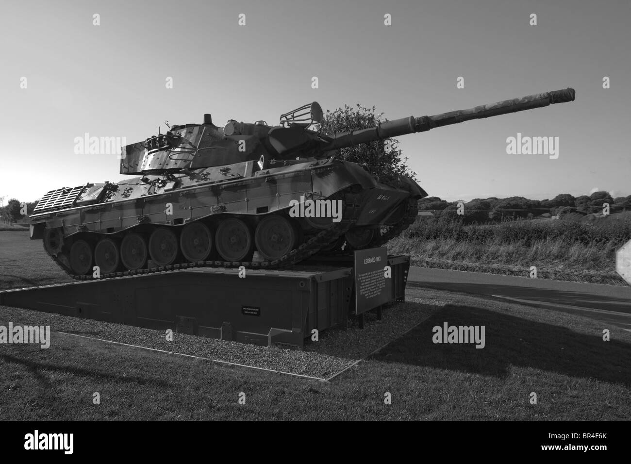 Battle tank Black and White Stock Photos & Images - Alamy