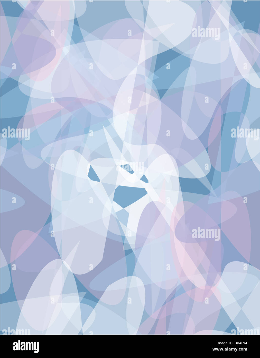 A blue and purple retro decorative pattern Stock Photo - Alamy