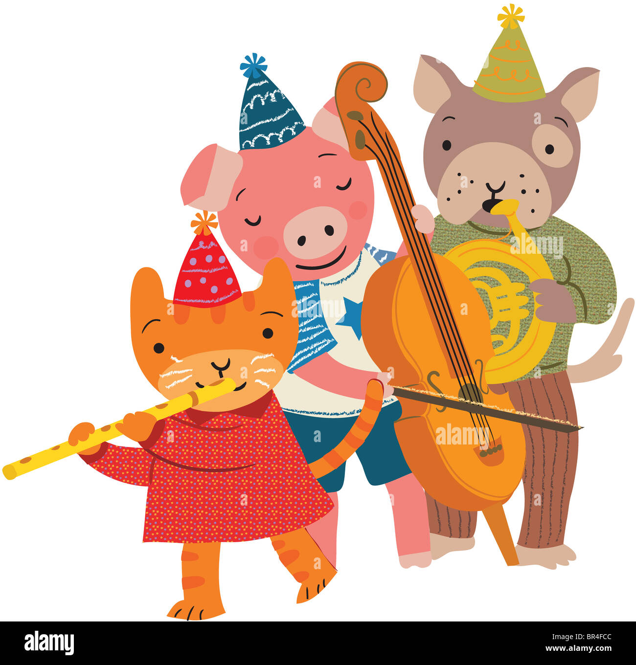 Illustrations musical instruments hi-res stock photography and images ...
