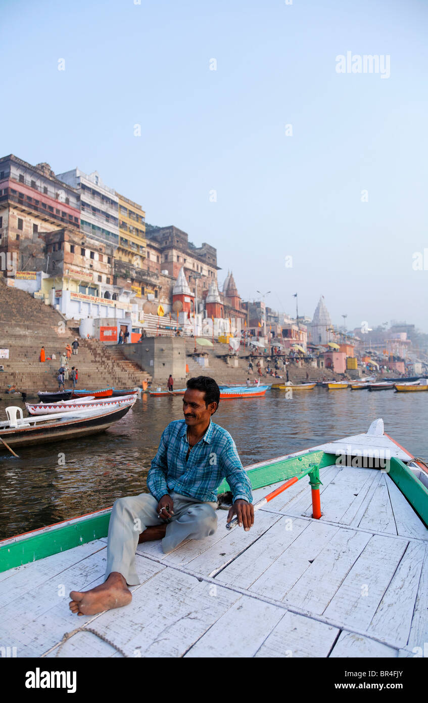 Varanasi Boat High Resolution Stock Photography and Images - Alamy