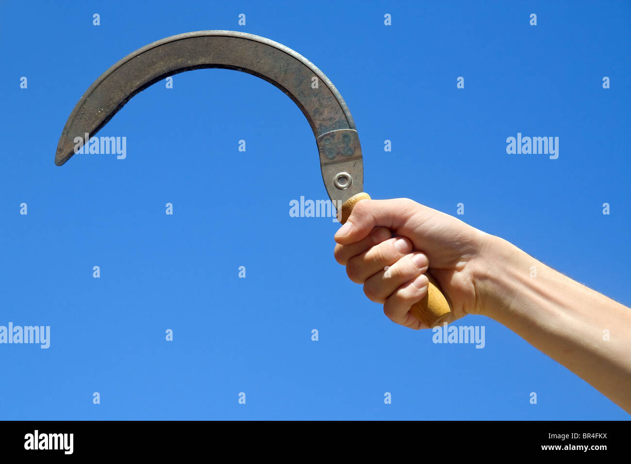 Hand sickle hi-res stock photography and images - Alamy