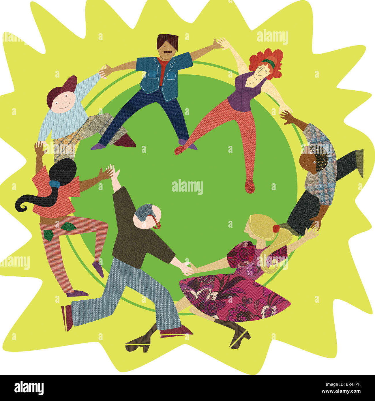 Dancing in a circle hi-res stock photography and images - Alamy