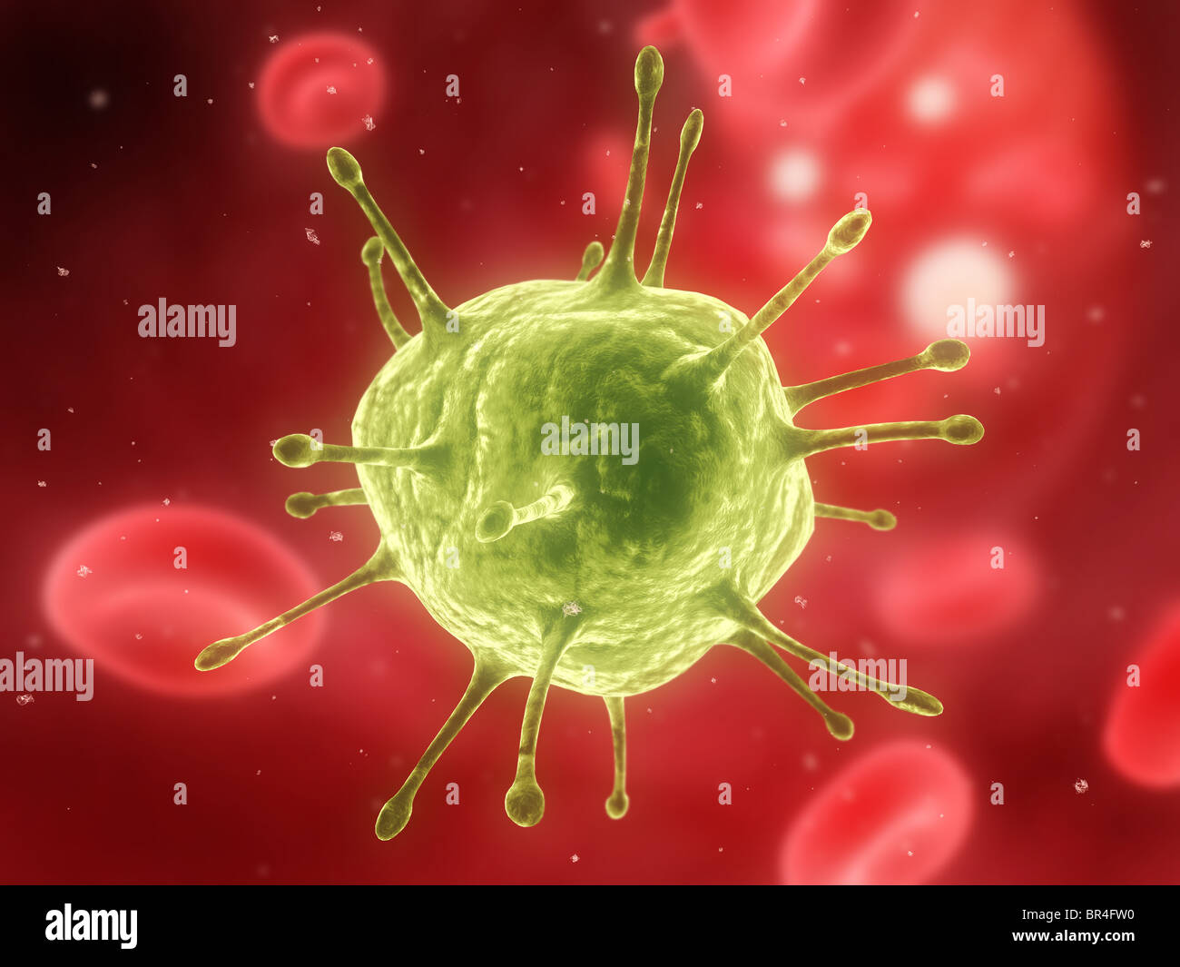 Virus illustration hi-res stock photography and images - Alamy