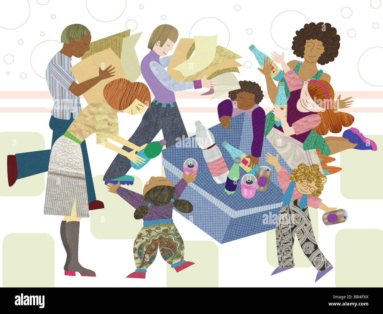 People Helping Others Animated