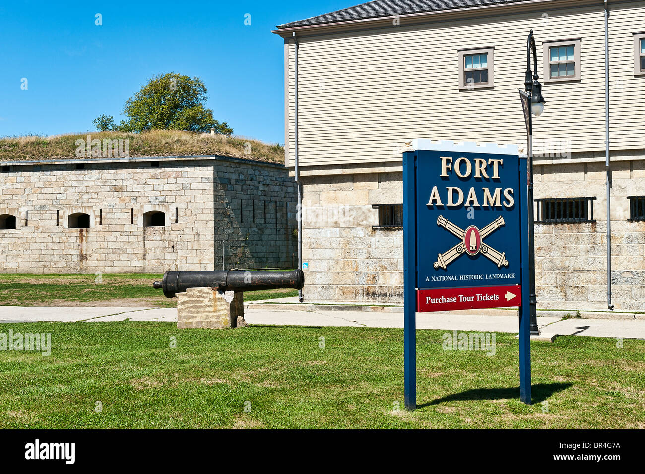 Fort Adams, Newport, RI, Rhode Island, USA Stock Photo - Alamy