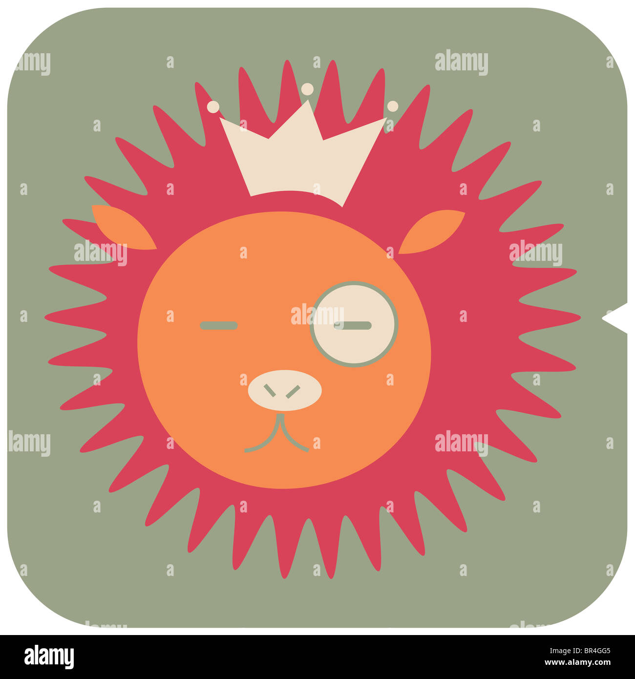 Leo illustrations hi-res stock photography and images - Alamy