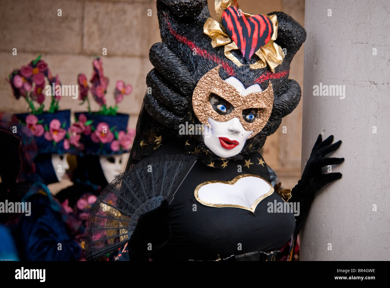 Carnival goer in costume hi-res stock photography and images - Alamy