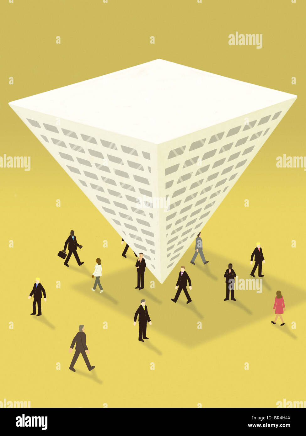 Upside down buildings hi-res stock photography and images - Alamy