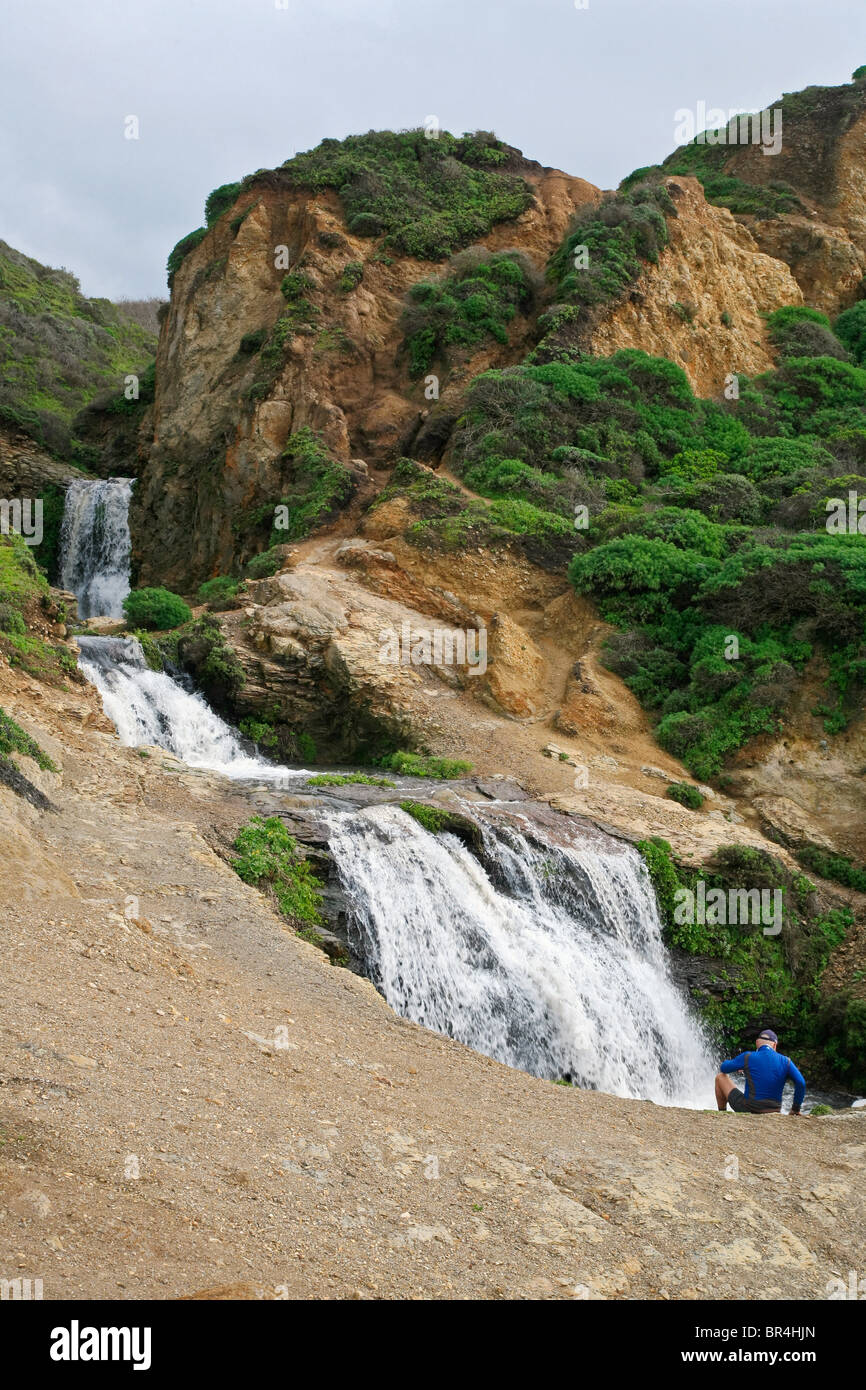 Upper ALAMERE FALLS off of the Coastal Trail - POINT REYES NATIONAL ...
