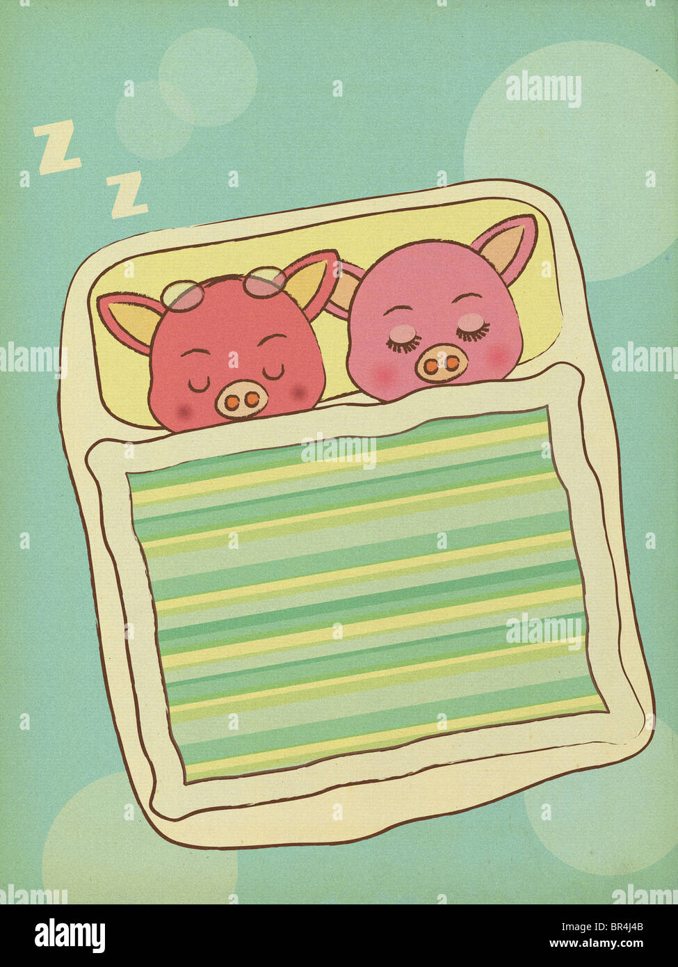 Two pigs hi-res stock photography and images - Alamy