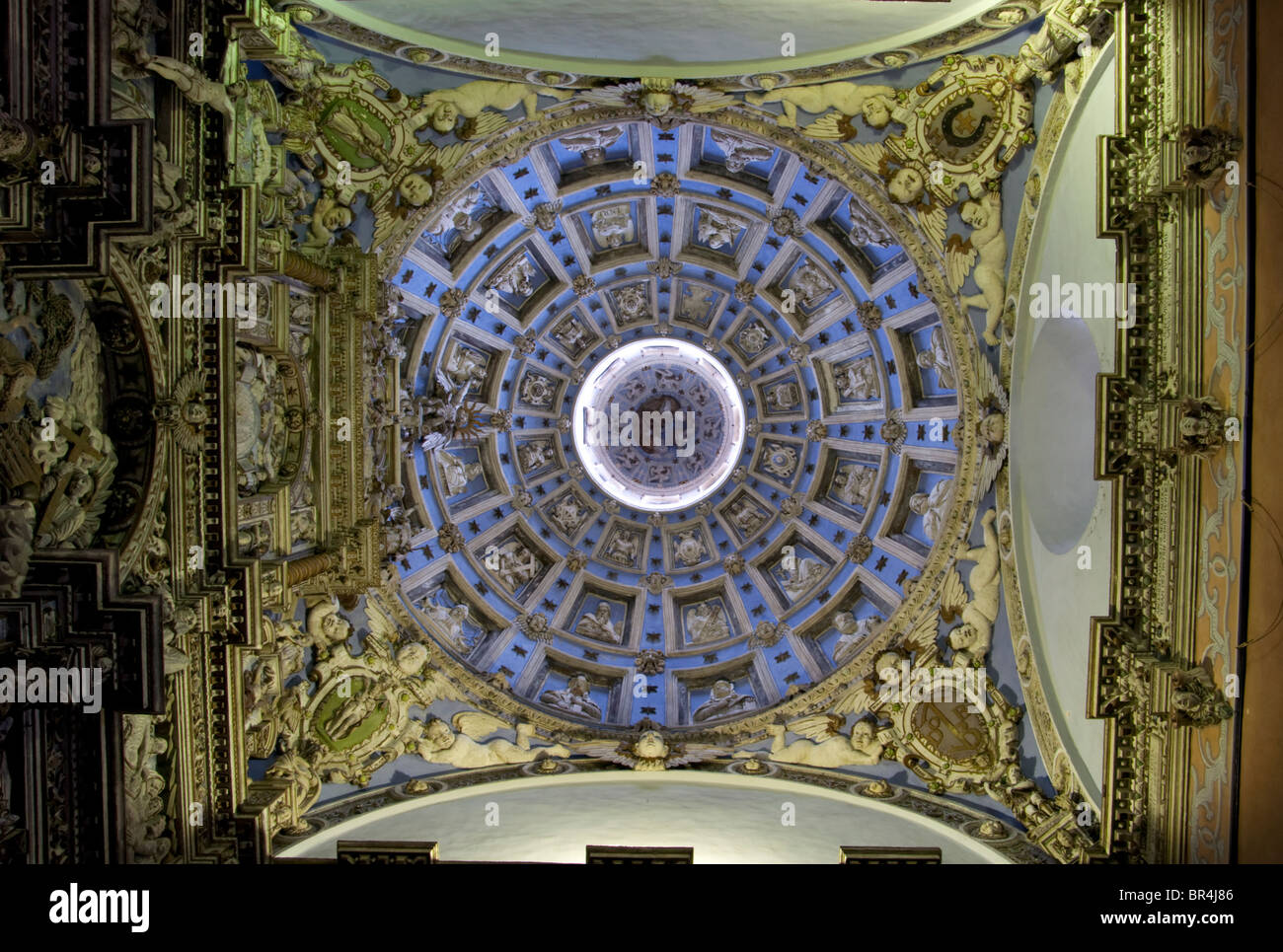 Ceiling of Boim Chapel tomb, Lviv, Ukraine Stock Photo - Alamy