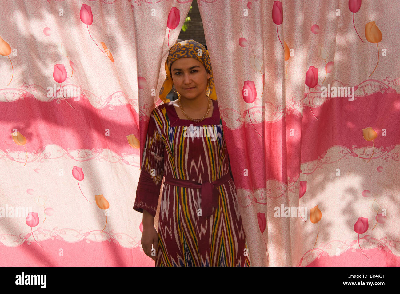 Uighur woman, Hotan, Xinjiang, China Stock Photo - Alamy