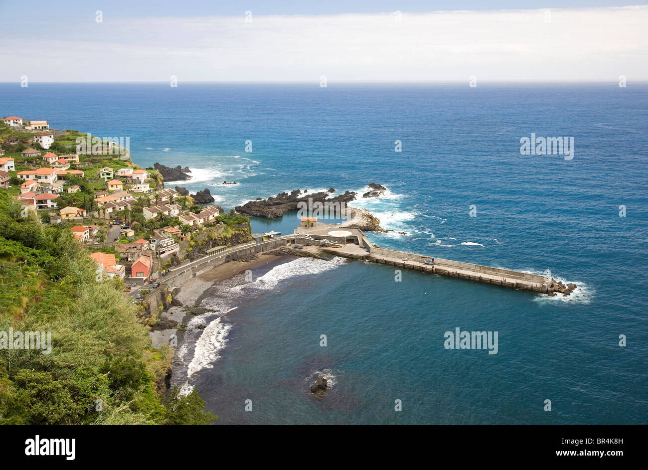 View of Seixal Village in Madeira Stock Photo - Alamy