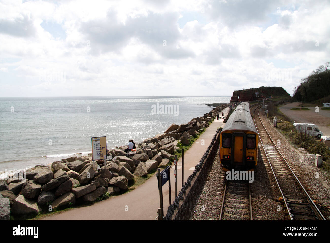 Railway Seafront Dawlish Devon High Resolution Stock Photography and ...