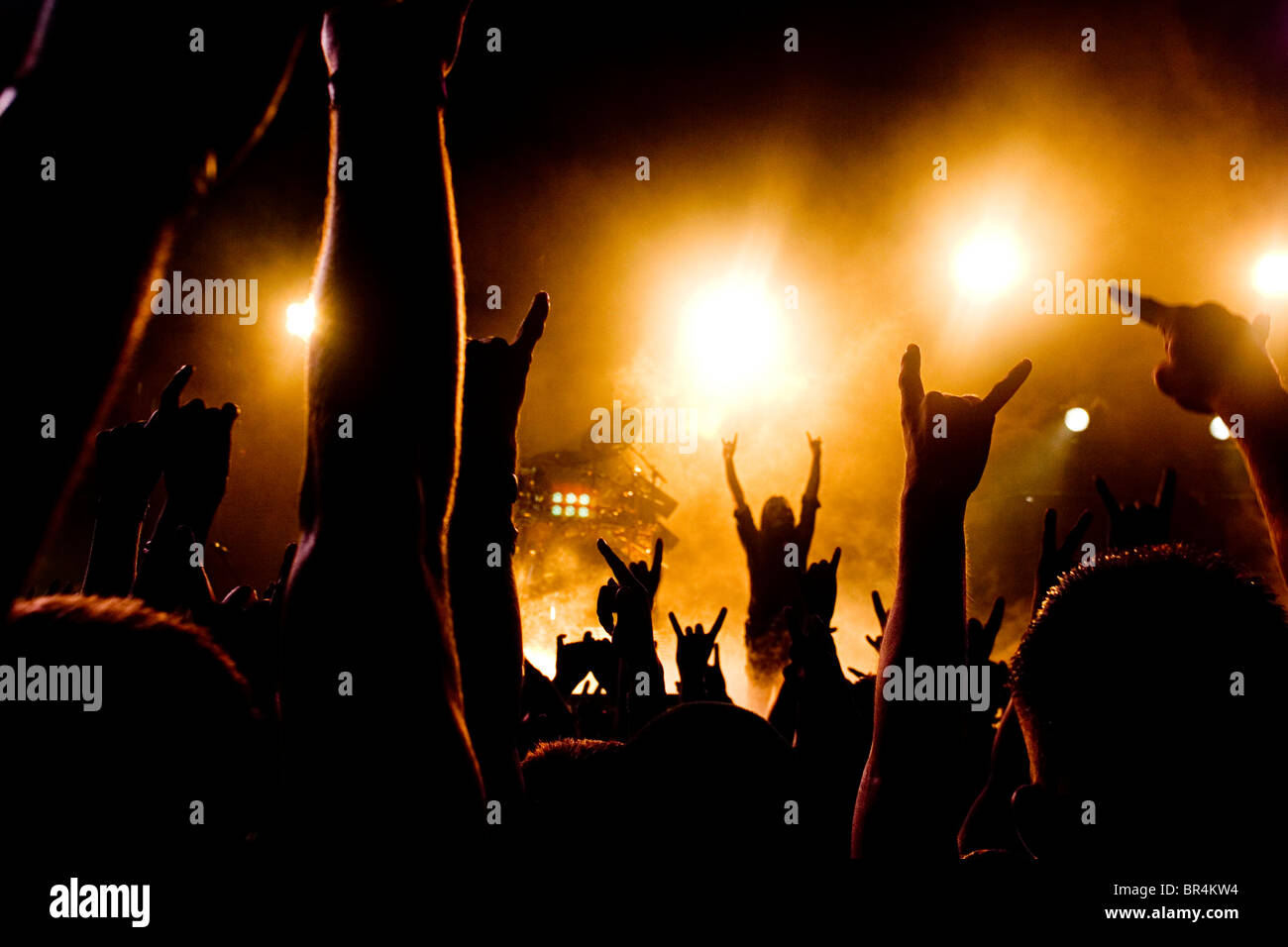 Heavy metal music festival Stock Photo - Alamy