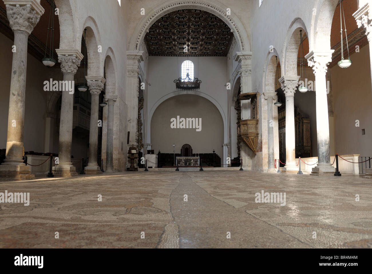 Interior of a church in Otranto, Italy Stock Photo - Alamy
