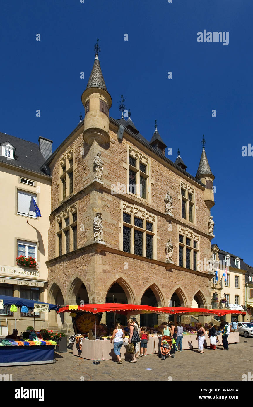 Market square in echternach hi-res stock photography and images - Alamy