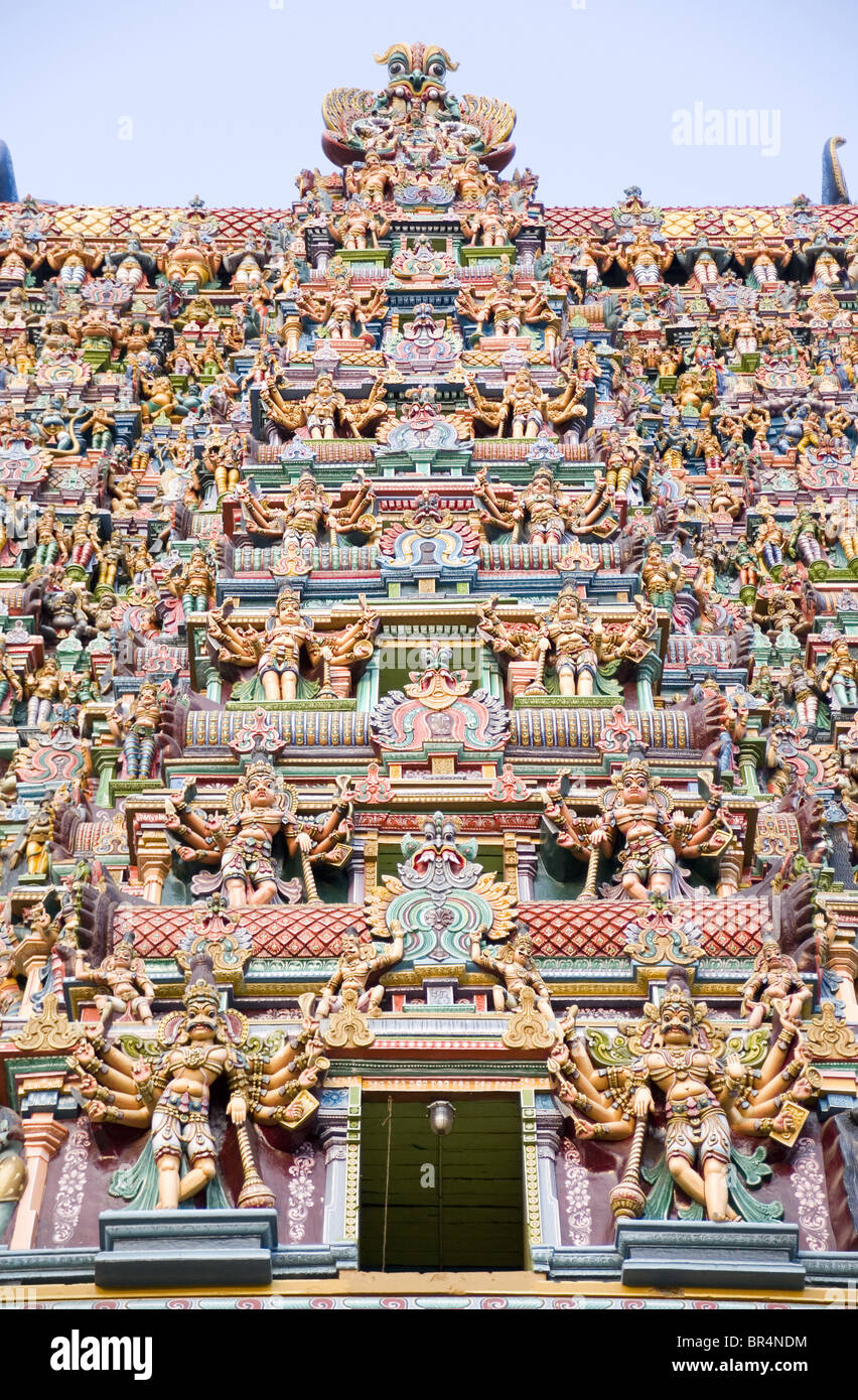Temple, Madras, India, Asia Stock Photo - Alamy