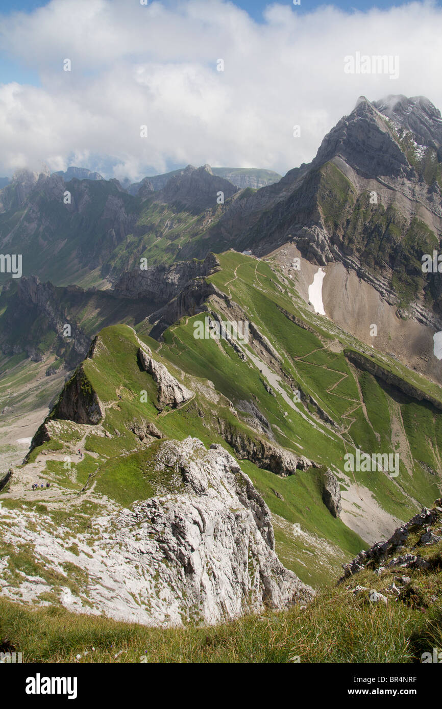 Steep mountain trail hi-res stock photography and images - Alamy