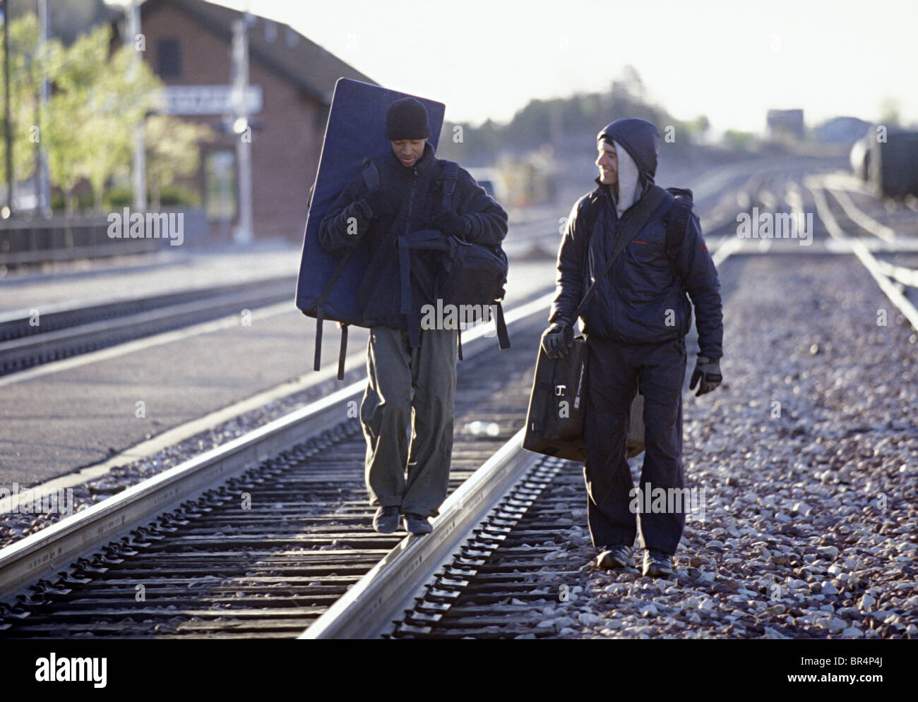 Hobo Railroad High Resolution Stock Photography and Images - Alamy