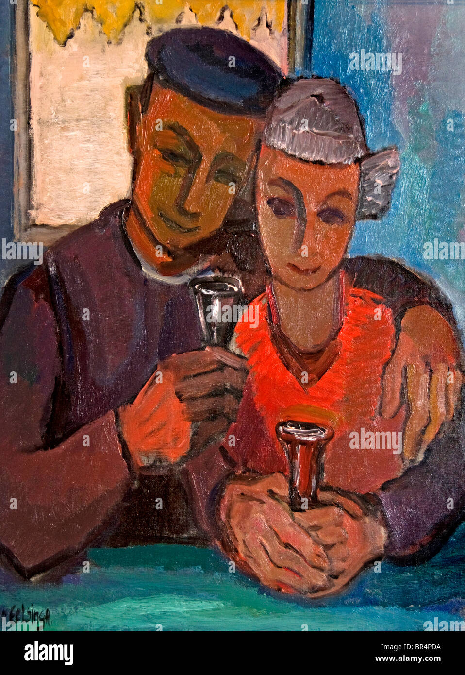 Man traditional painting hi-res stock photography and images - Alamy