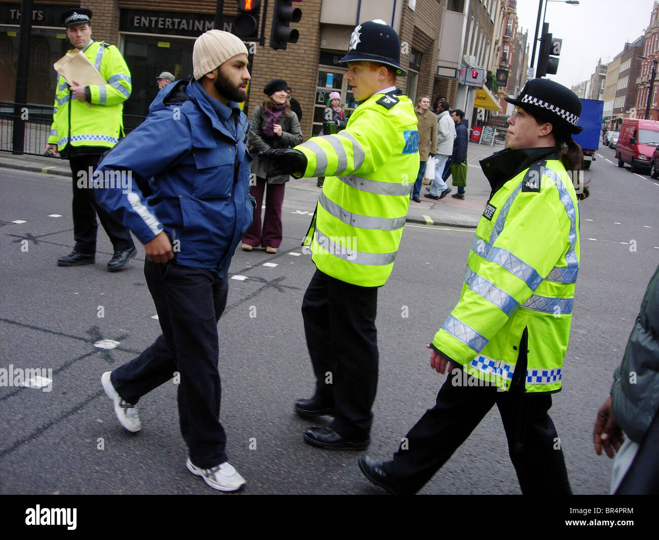 Demonstrators protest over publication of the Danish Prophet Muhammad ...