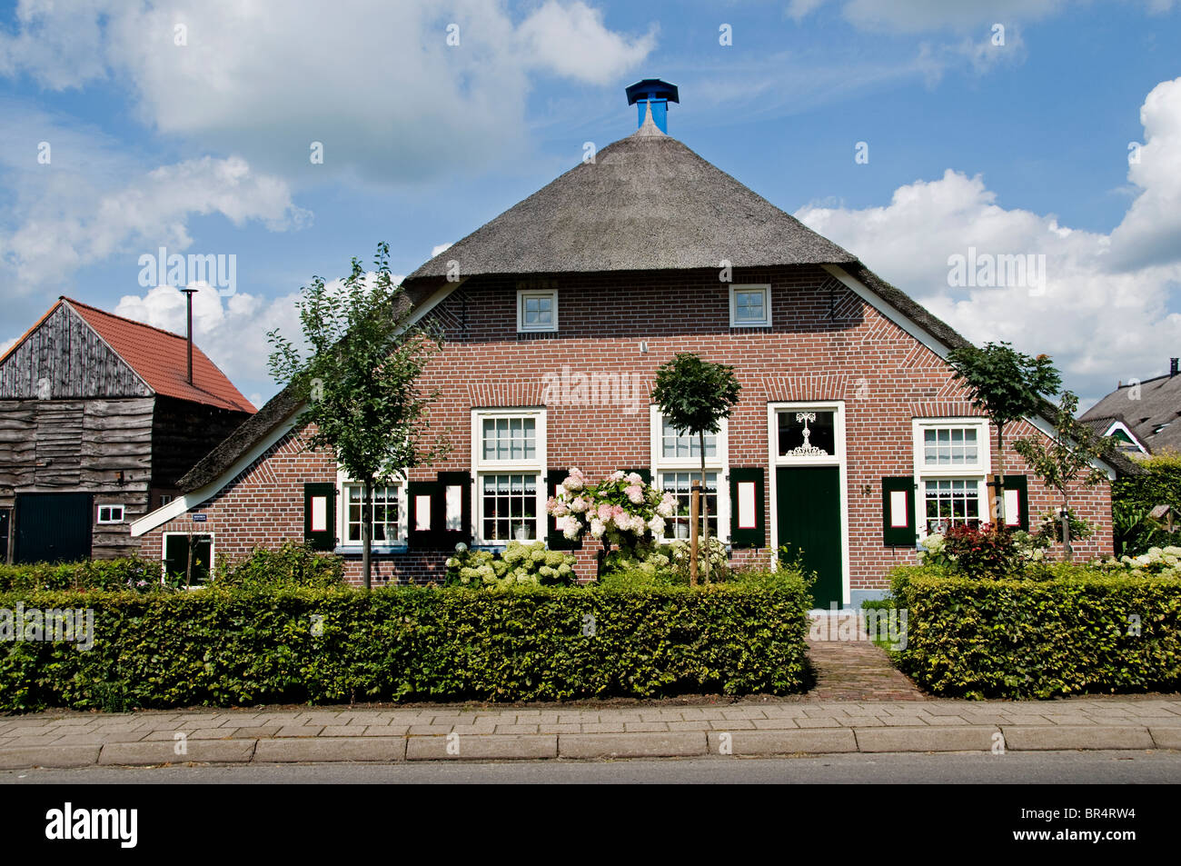 Staphorst Overijssel Netherlands Farmers Village Calvinist church ...