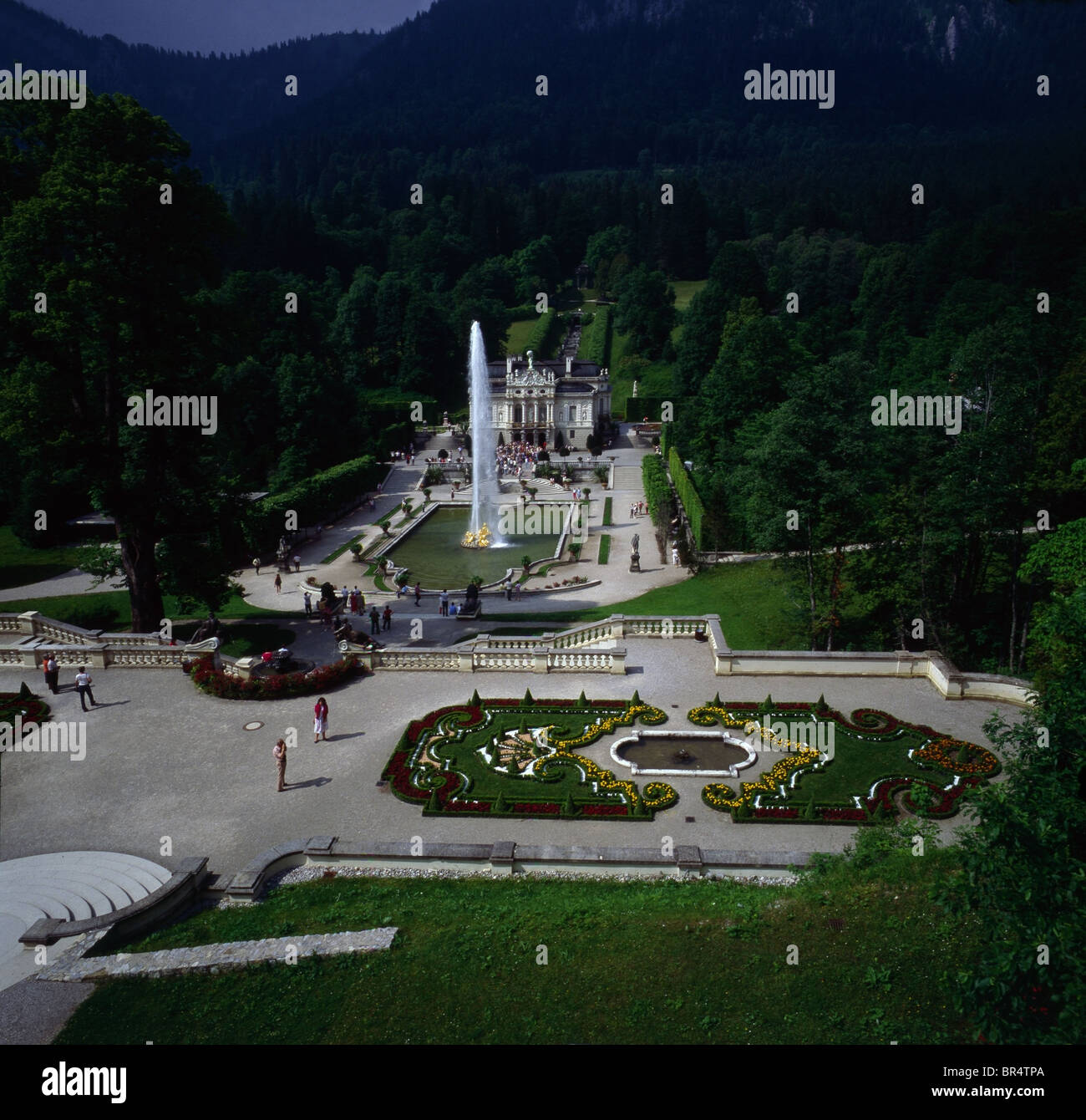 Palace Linderhof in Bavaria Stock Photo - Alamy
