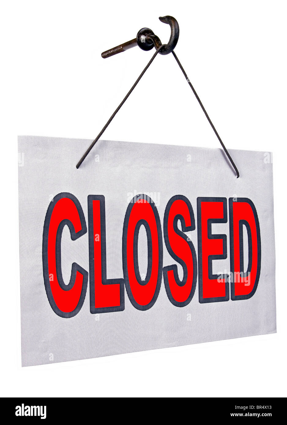 Store closed sign Cut Out Stock Images & Pictures - Alamy