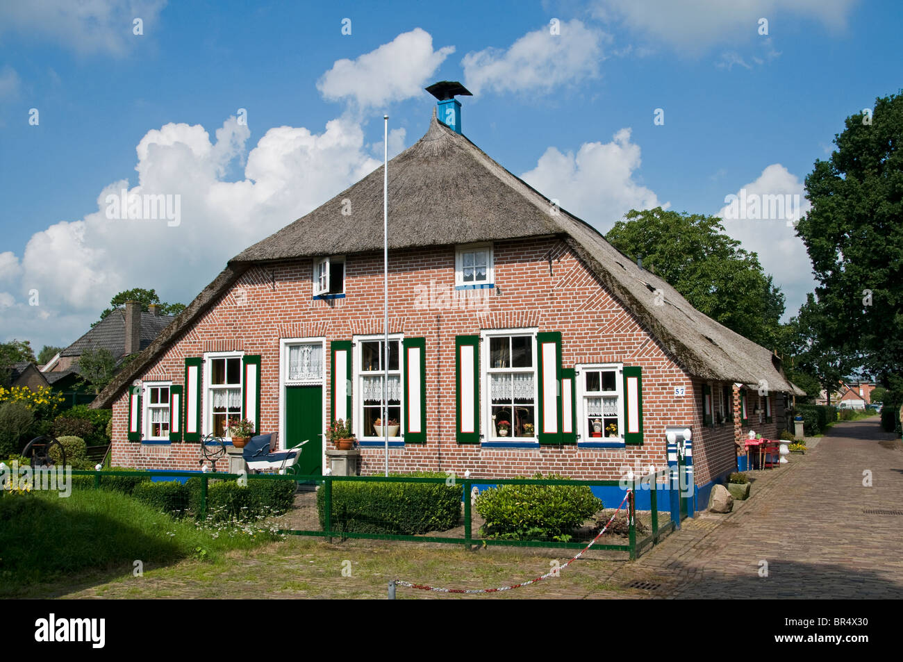 Staphorst Overijssel Netherlands Farmers Village Calvinist church ...