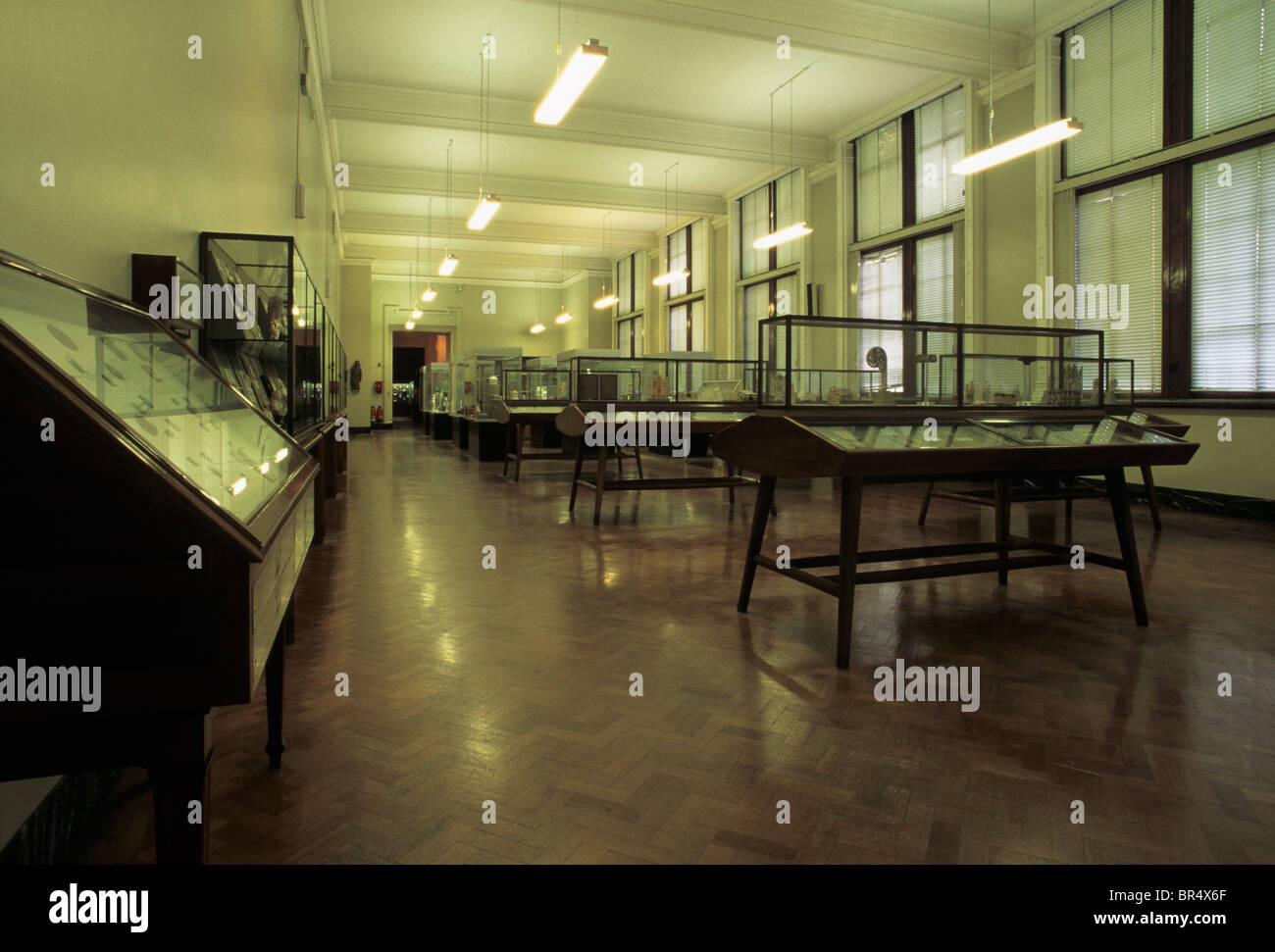 a room of Victoria and Albert Museum, South Kensington, London, England ...