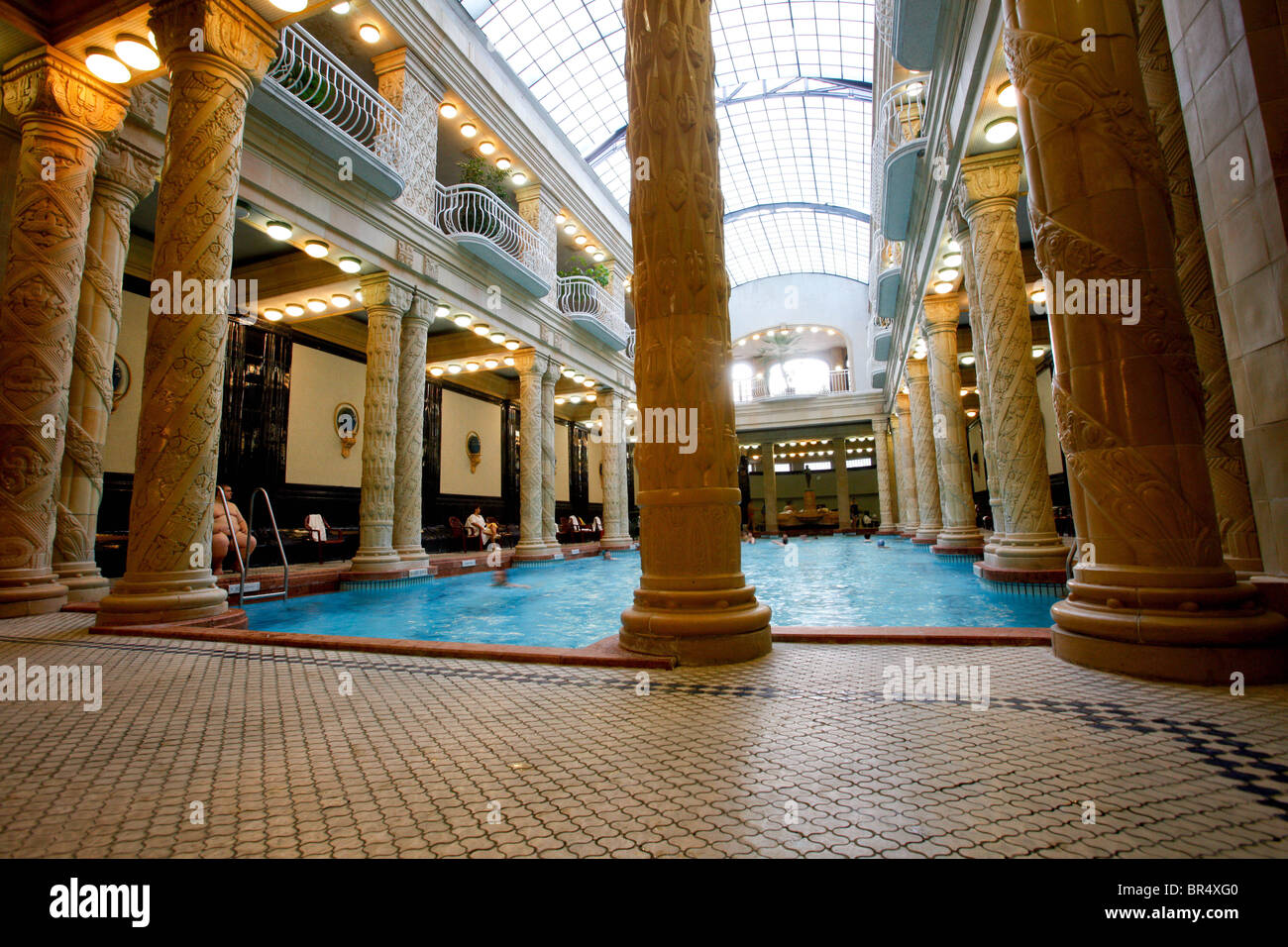 Budapest swimming pool hi-res stock photography and images - Alamy