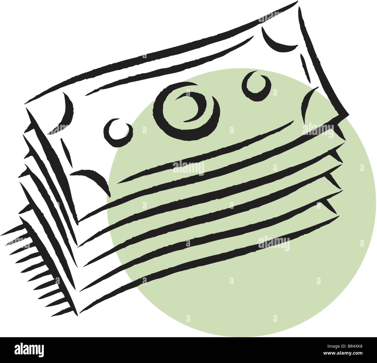 Stack of paper money Stock Photo - Alamy