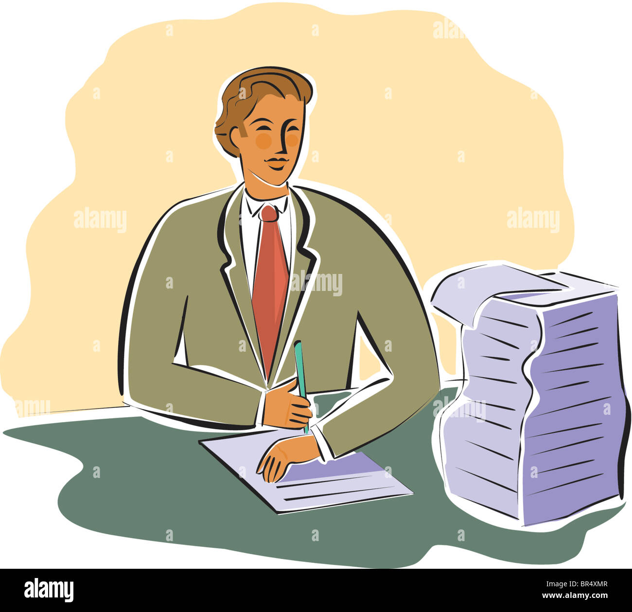 Legal documents illustration hi-res stock photography and images - Alamy