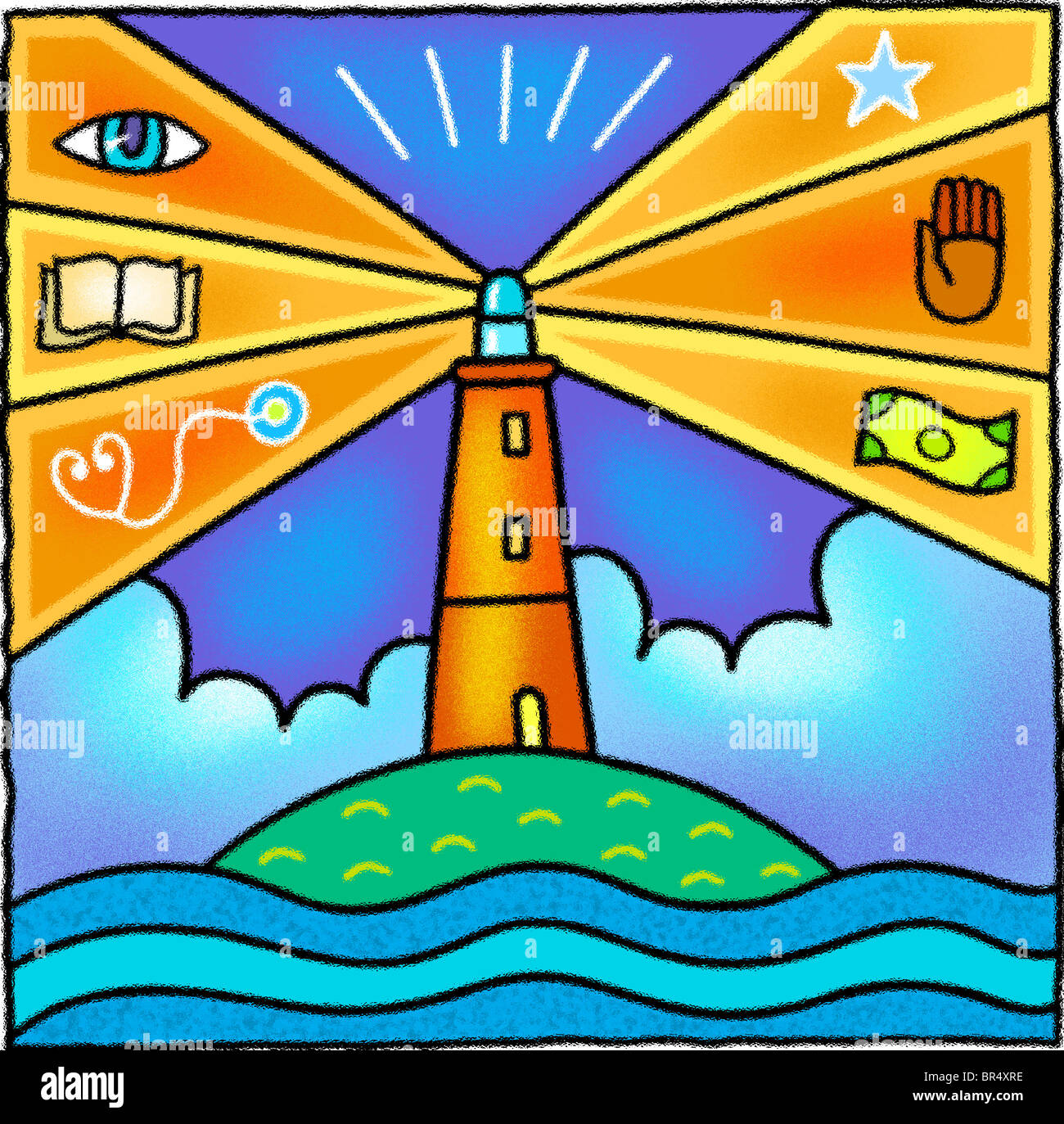 A medical lighthouse shining on the different aspects of medical ...