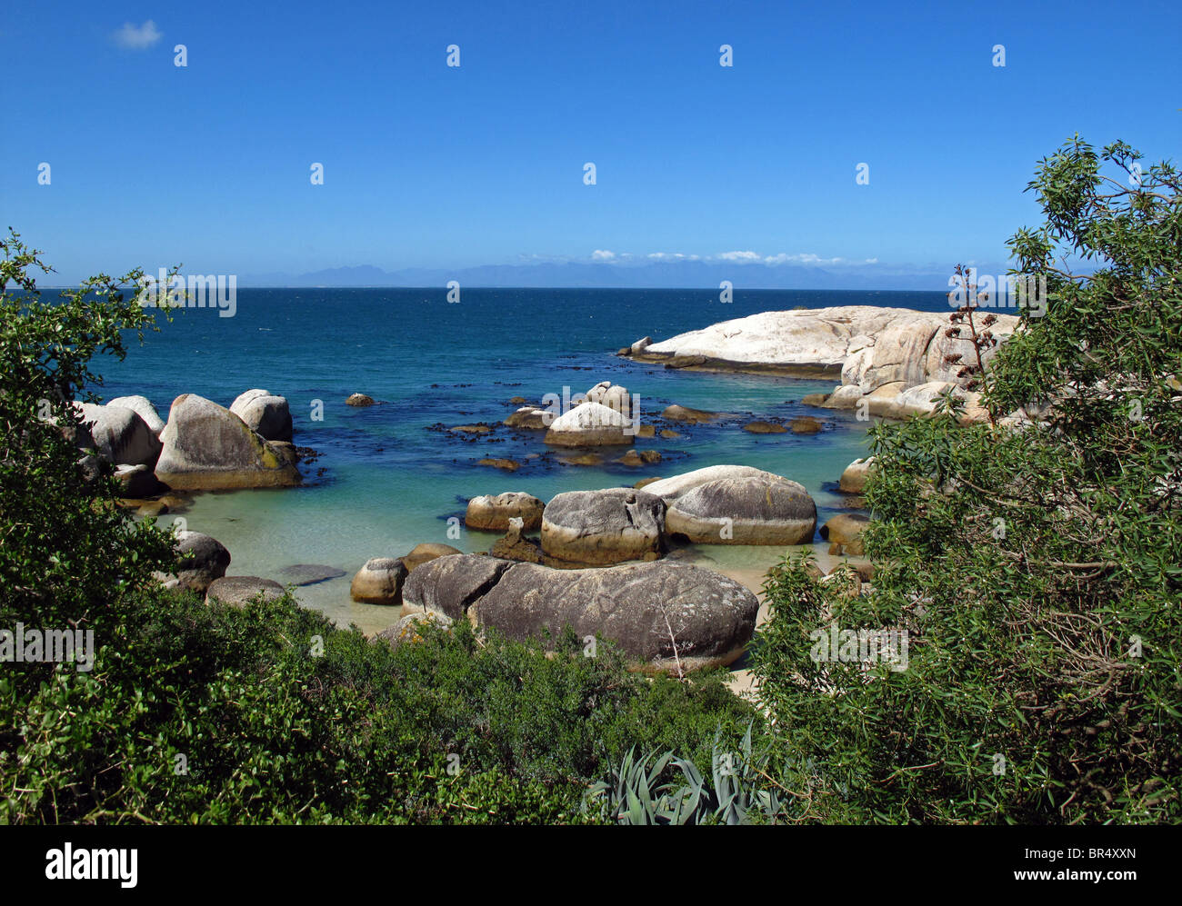 South Africa: False Bay coast Stock Photo - Alamy
