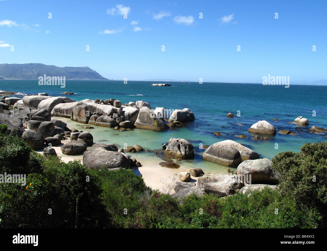 South Africa: False Bay coast Stock Photo - Alamy