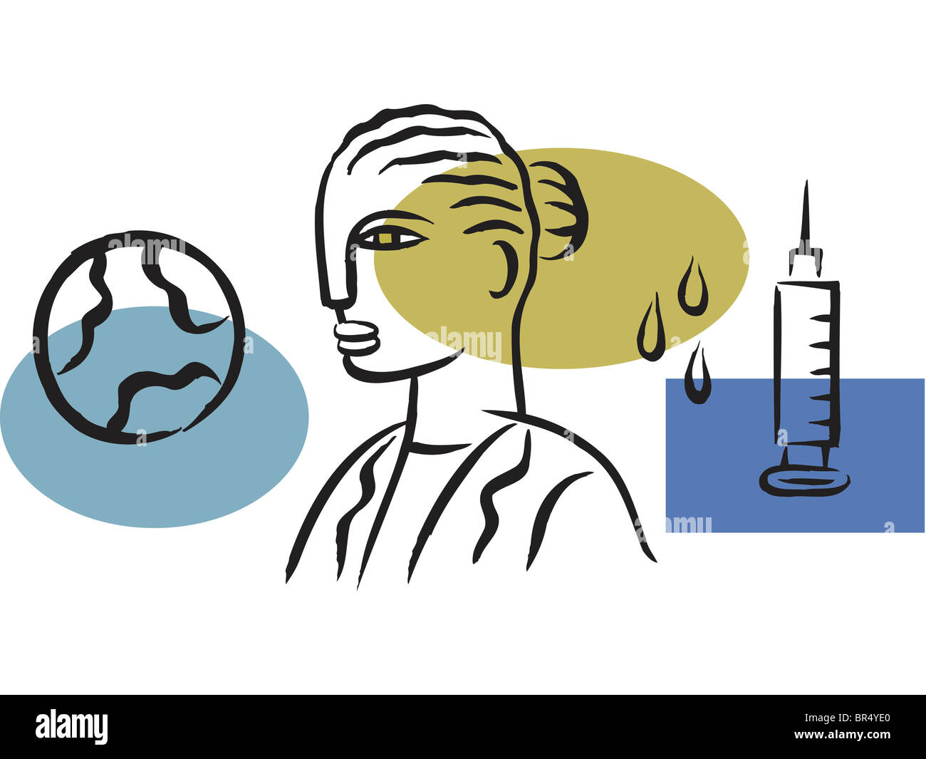 Globalisation cartoon hi-res stock photography and images - Alamy