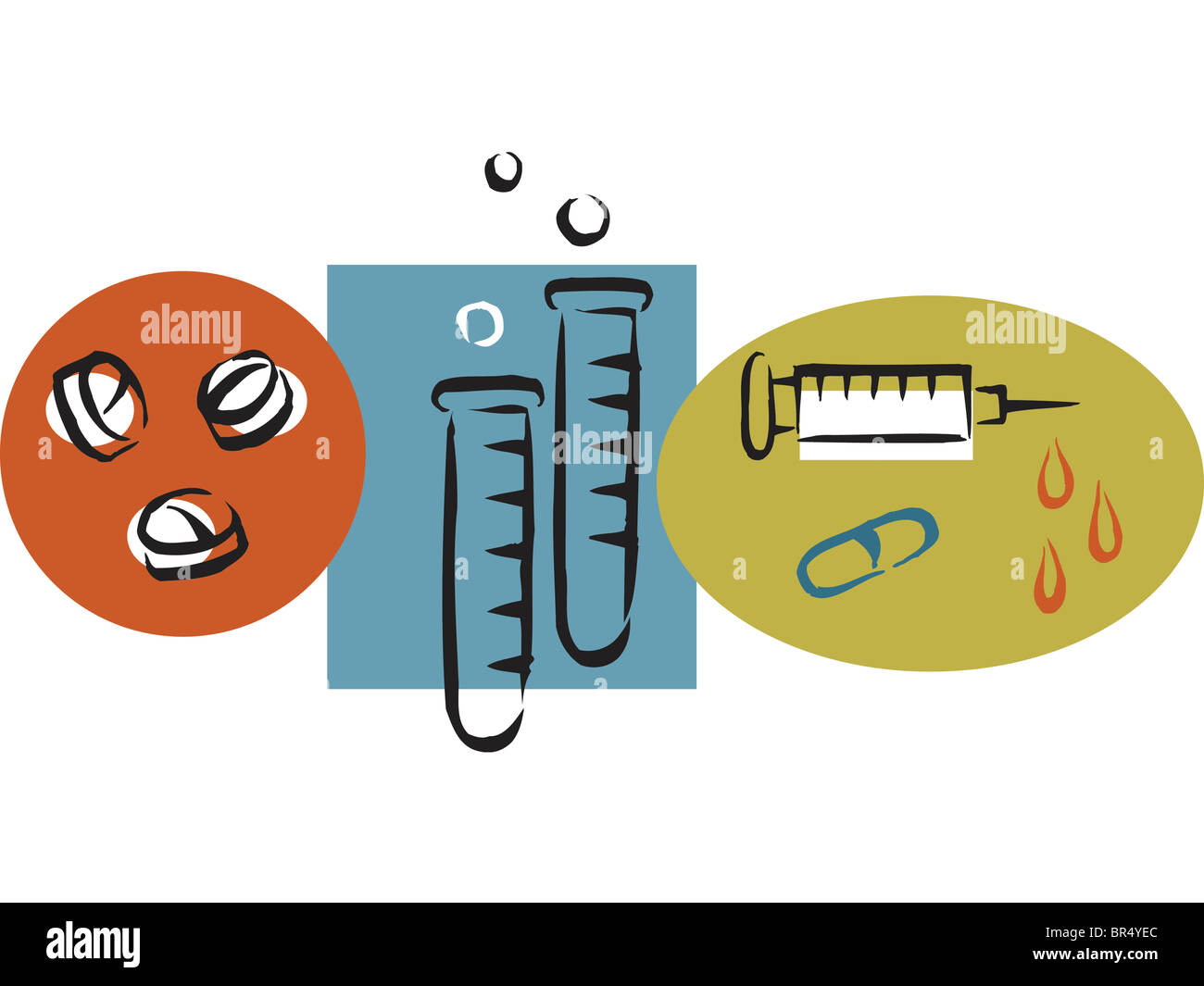 A picture of various kinds of medication Stock Photo - Alamy