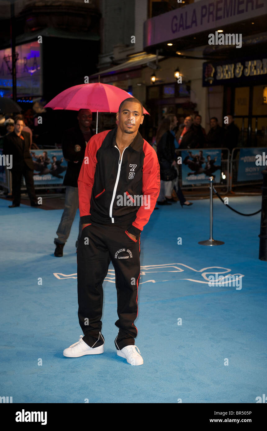 MC Harvey attends The GALA premiere of " The Other Guys " directed by ...